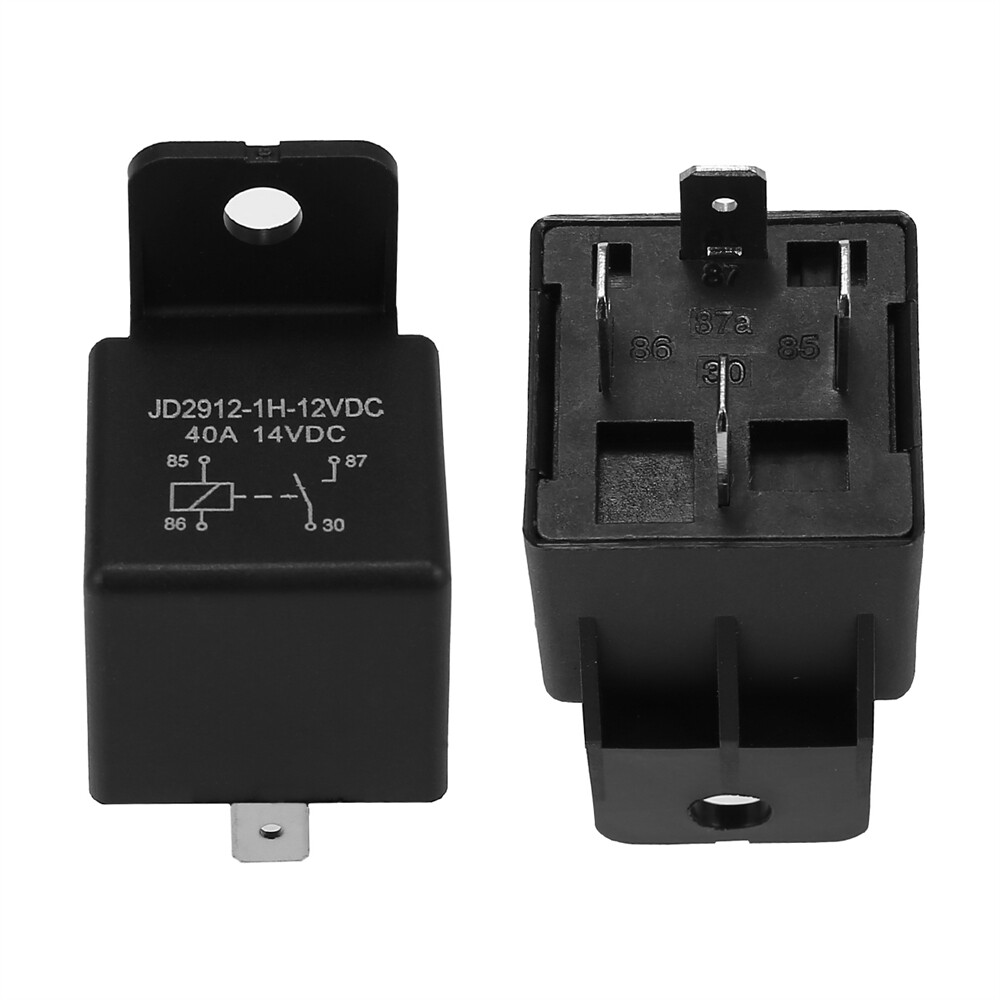 Dual Electric Fan Relay Kit with Thermostatic Sensor Switch 185 On 175 ...