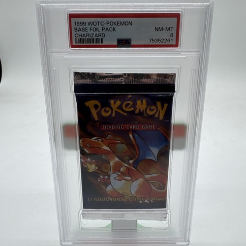 Pokémon PSA Graded Pack WOTC Base Charizard 1999 | eBay