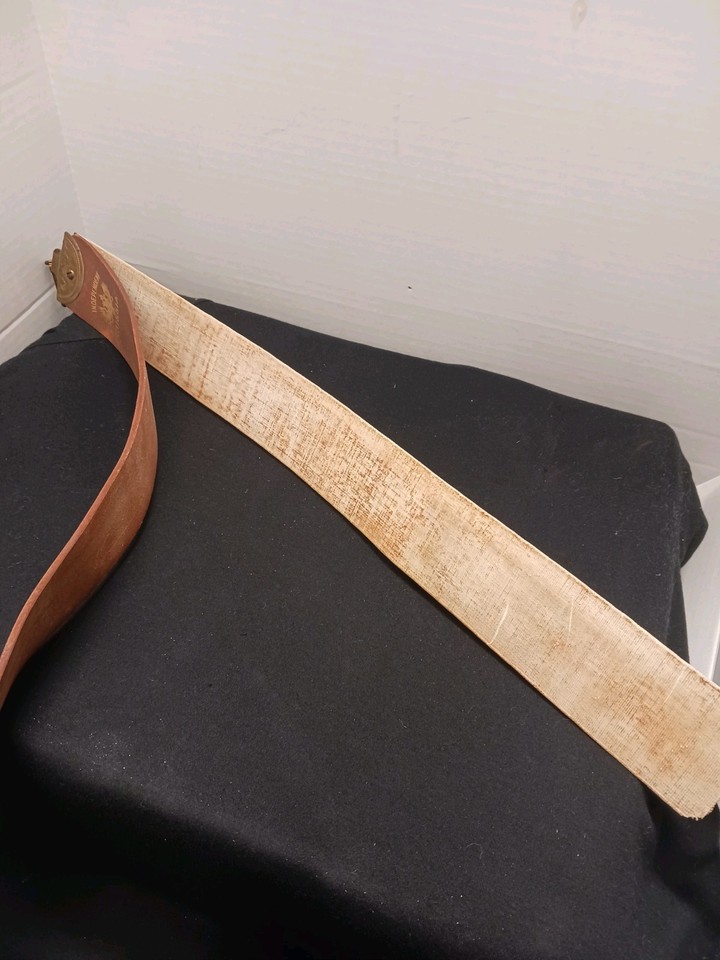 Vintage Russian Horse Hide Leather And Linen Razor Strop | eBay