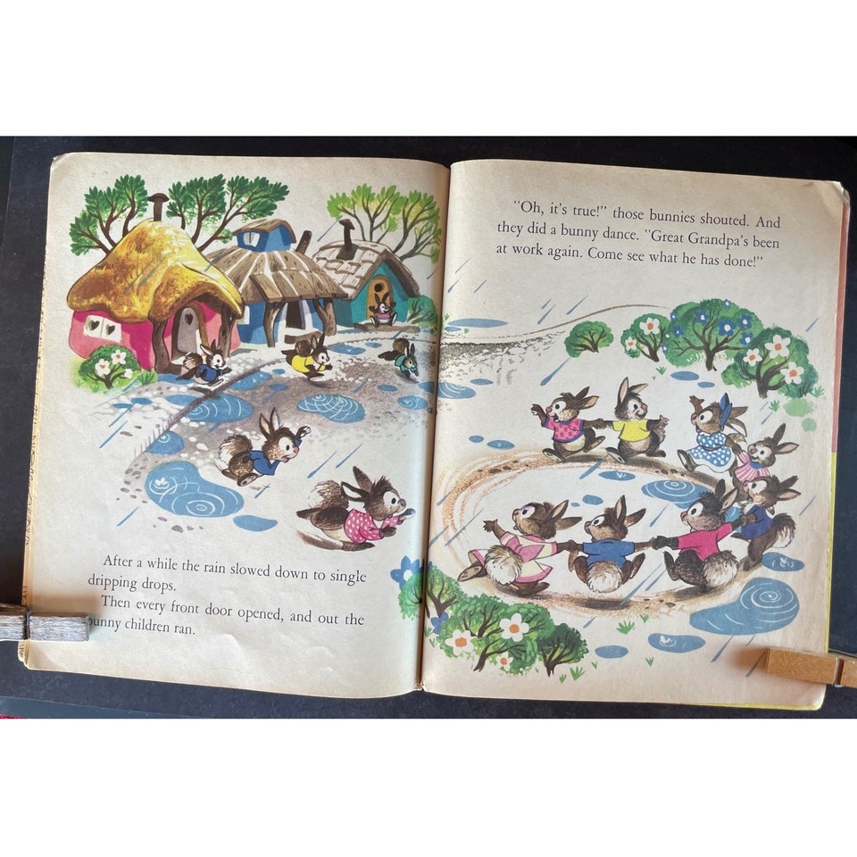 Walt Disney Bunny Book A Little Golden 1951 Vintage Childrens Story ...