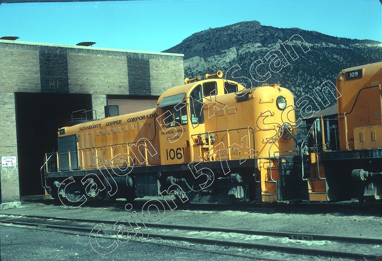 Original Slide- KCC Kennecott Copper Co. RS3 106 At Ely, NV. 6/72 | eBay