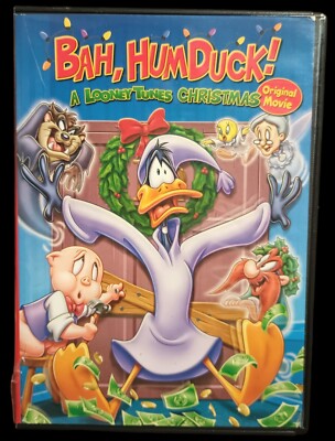 Looney Tunes Christmas Bah Humduck DVD 2006 Scrooge WB Merrie Melodies ...