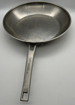 Calphalon 1392 12" Inch Skillet Stainless Steel Frying Pan Tri-ply ...