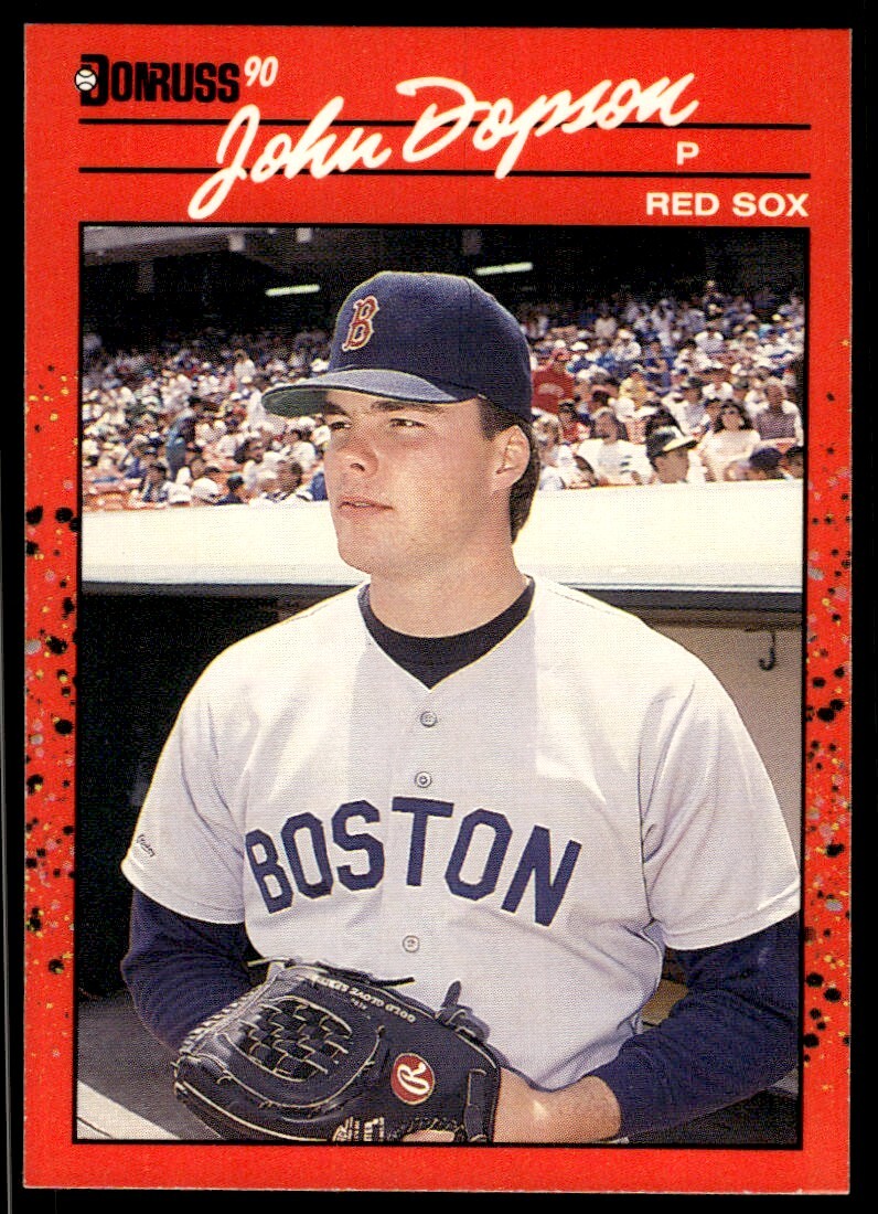 1990 Donruss Baseball Card John Dopson Boston Red Sox #162 | eBay