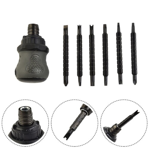 Compact and Multi Functional Telescopic Bit Screwdriver with 13 ...