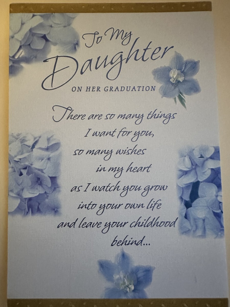 Words For A Graduating Daughter