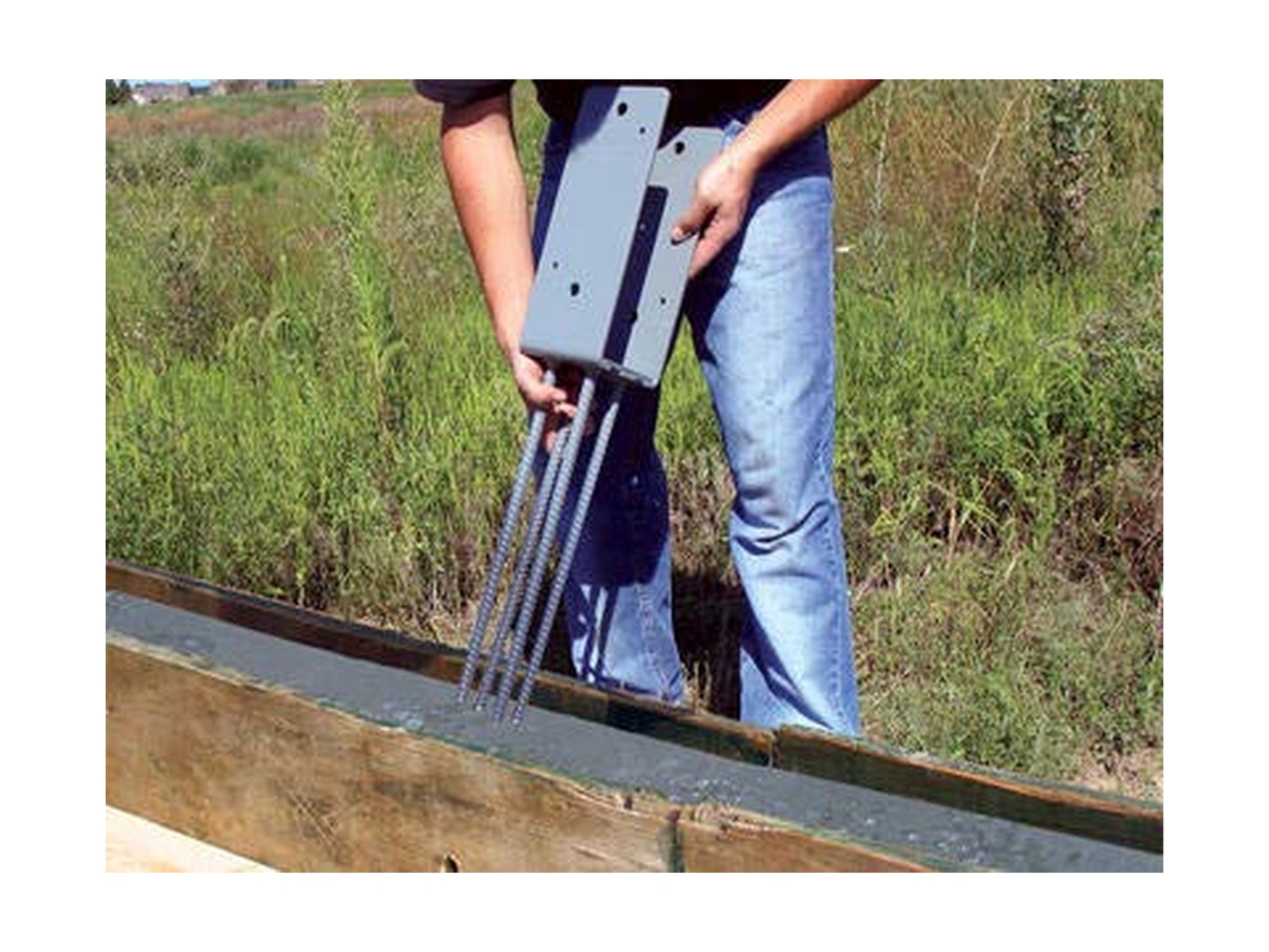 Sturdi-Wall Plus, Wet Set Bracket (6x6 Post), SWP66 - Steel Bracket ...