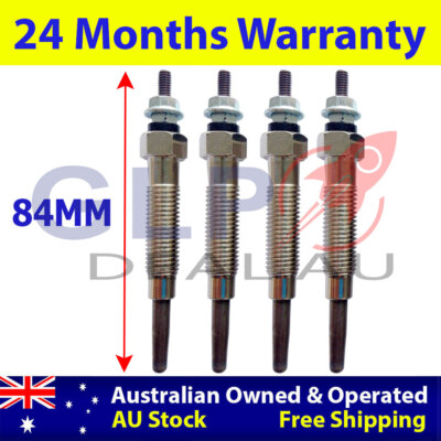 4pcs Heater Glow Plugs for Mitsubishi Triton MK K77T L200 2.8L 4M40 ...