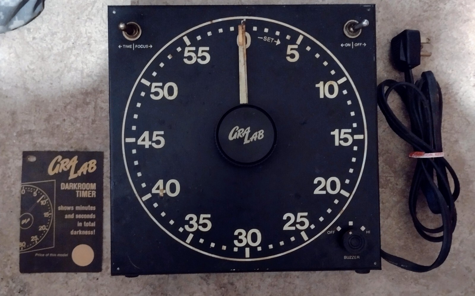 GraLab Dark Room Timer Model 300 Glow Dial Photographic Equipment ...