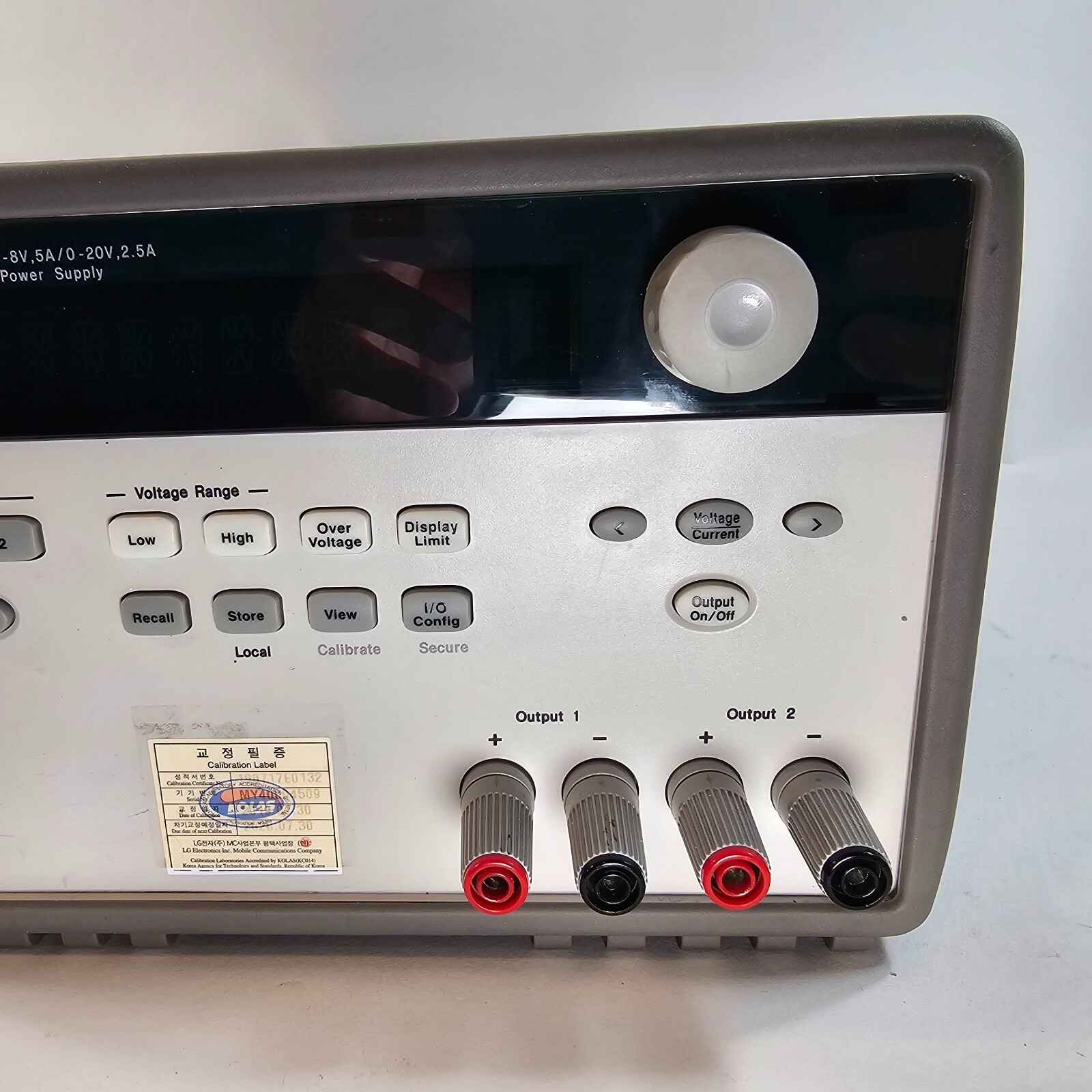 Agilent E3648A Dual Output DC Power Supply 0-8V,5A/0-20V,2.5A - Tested ...