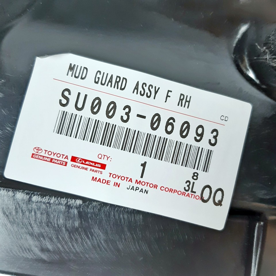 Toyota 86 Scion FR-S Fender Liner RH Toyota SU003-06093 Genuine OEM New ...