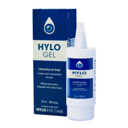 Hylo Gel 10ml Hyaluronic Eye Drops Ursapharm Itchy Dry Eyes FREE ...