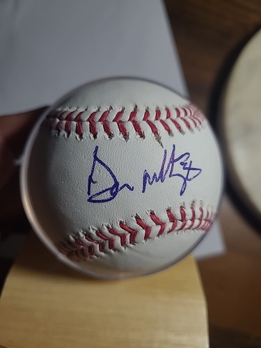 Don Mattingly Signed Romlb Baseball NO COA New York Yankees Autograghed ...