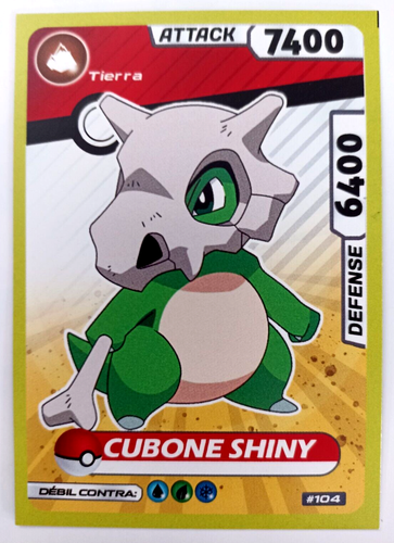 CARD POKEMON EE VOL. V #11 SHINY CUBONE 2020 Kanto PERU South America ...