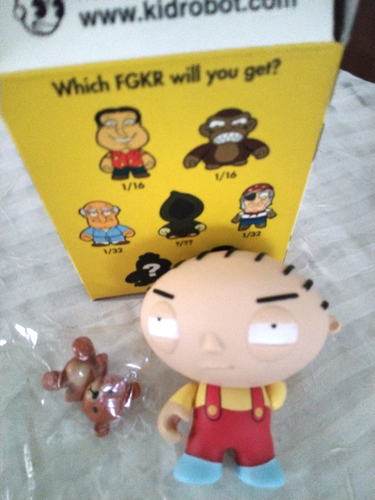 Family guy Stewie kidrobot 3" mini figure, 2011, collectible | eBay
