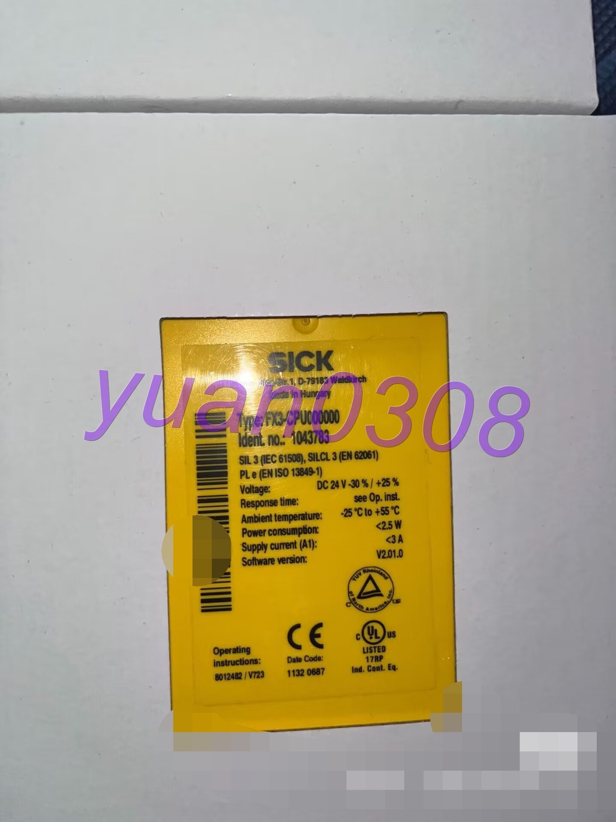 SICK FX3-XTI084002 Safety Output Module for sale online | eBay