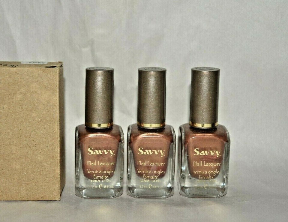3x NIB Savvy Nail Lacquer Polish 🌹 U Choose Color | eBay