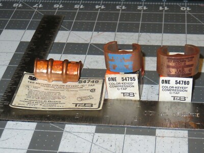 Thomas & Betts ColorKey Copper C-Tap 54740 Orange, 54755 Blue, 54760 ...