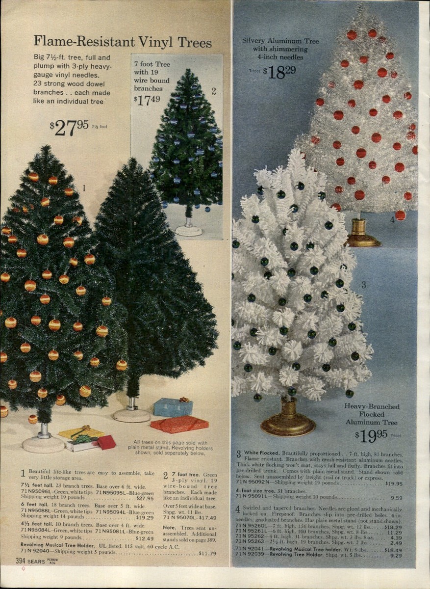 Sears White Christmas Trees MOTORCYCHO: Sears Christmas Catalogue