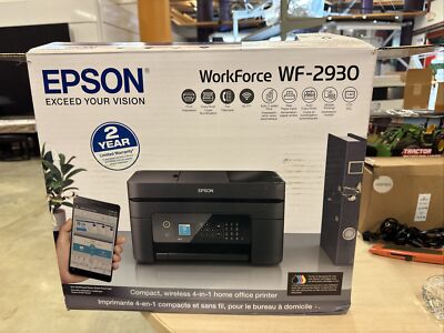 Epson WorkForce WF-2930 Wireless Color All-in-One Inkjet Printer ...