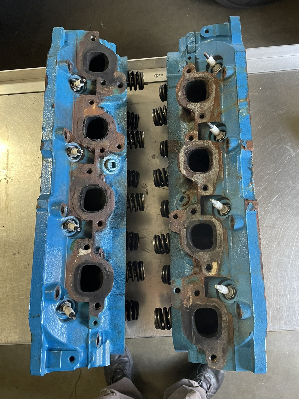 GM Gen V 7.4L-29/454 Marine Cylinder Heads pair | eBay