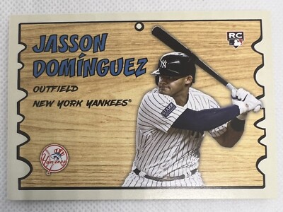 2024 Topps TBT 21 “1959 Wacky Plaks” #61 ⚾️ Jasson Dominguez RC ⚾️ NY ...