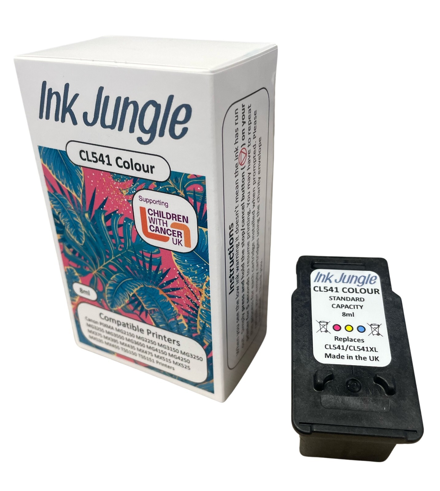 CL541 Colour Ink Cartridge For Canon PIXMA TS5150 InkJet Printer | eBay UK