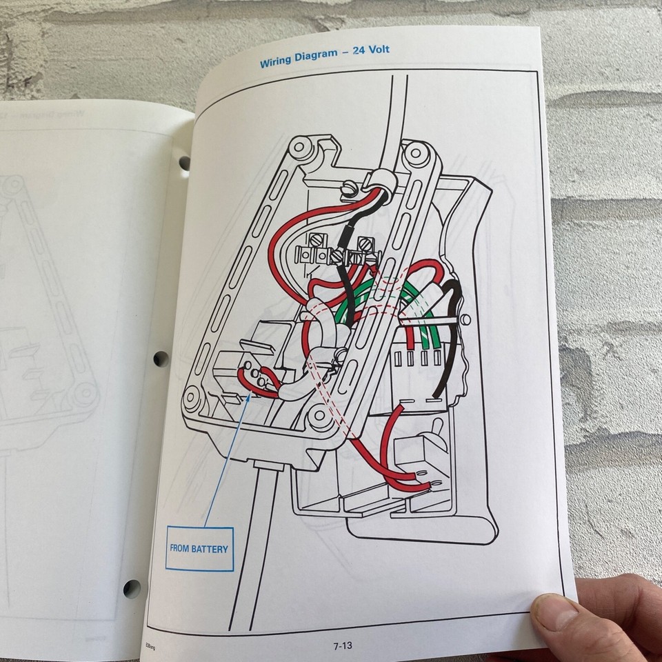 OEM Johnson Evinrude Electric Outboard Service Manual 500605 Factory ...