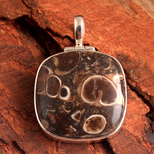 Turtella Agate Gemstone Solid 925 Sterling Silver Handmade Designer ...