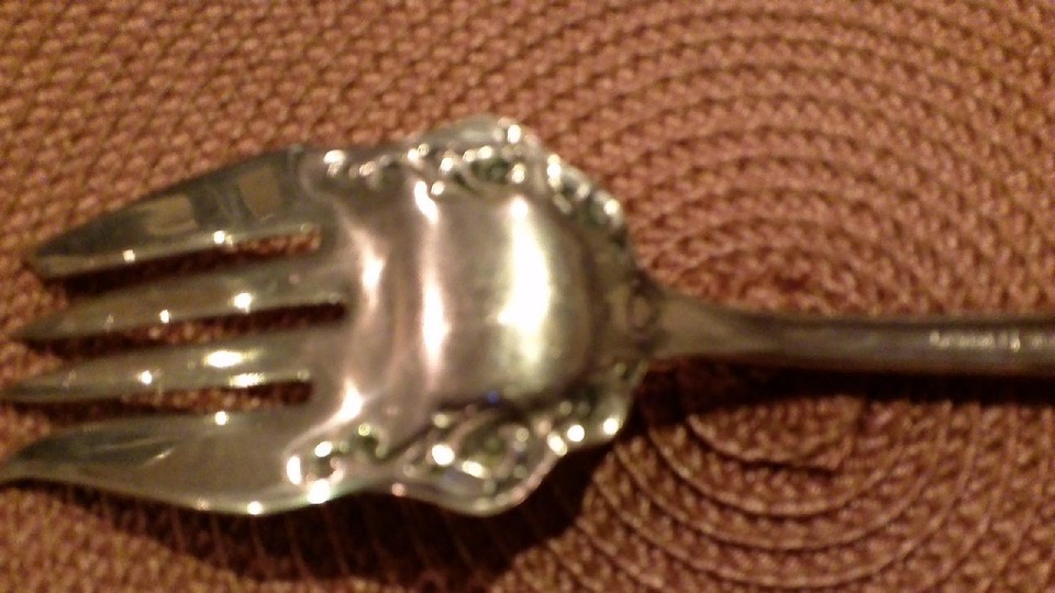 RARE VINTAGE LASHAR SILVER SERVING FORK - PRICE REDUCED! | eBay