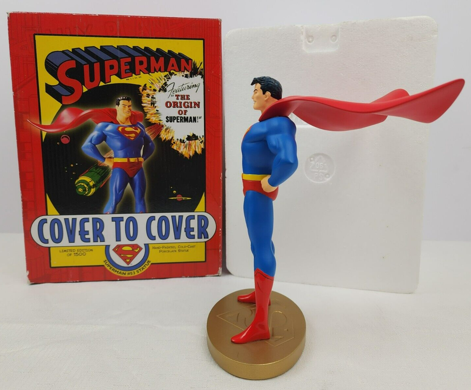 Superman #53 Statue Cover to Cover Statue Tony Cipriano #611/1500 DC ...