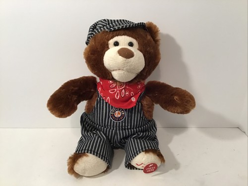 LIONEL Rockin' Ricky Singing Plush BEAR Plays "I've Been Working On A ...