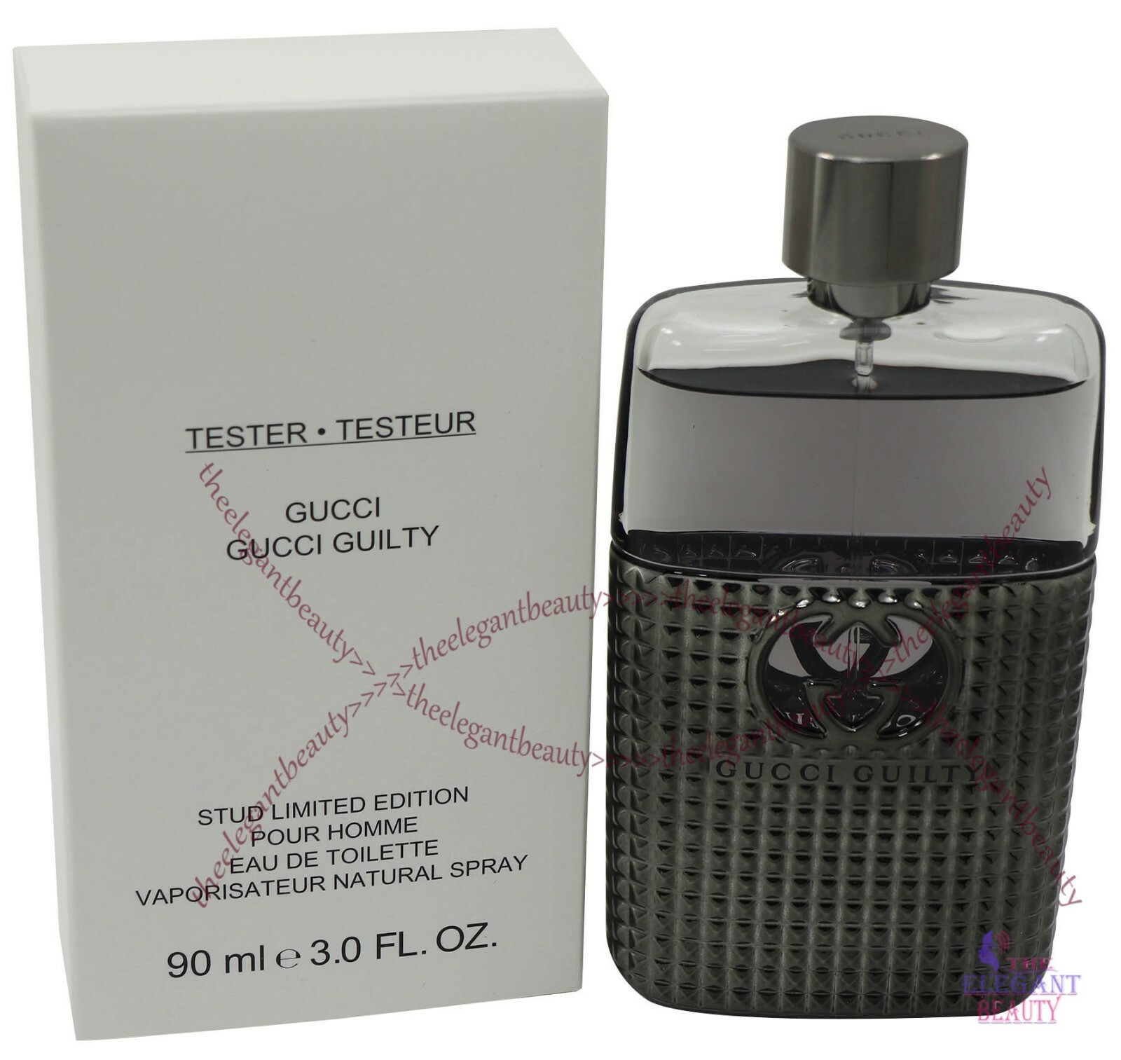Gucci Guilty Stud Limited Edition Tester 3.0oz Edt Spray Men New In ...
