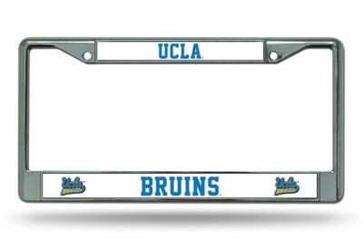 UCLA Bruins Chrome Metal License Frame [NEW] NCAA Auto Car Plate Truck ...