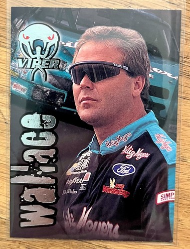 1996 MIKE WALLACE"90 CAR" WHEELS - VIPER - RACE CARD #24 Donlavey ...