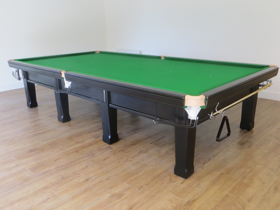Full Size Black Snooker Table with Free Professional Delivery and ...