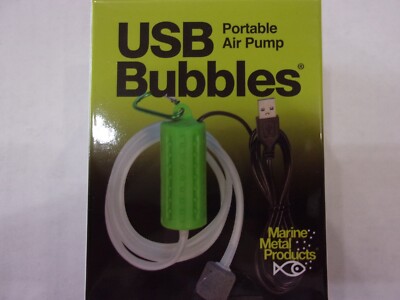 Marine Metal USB Bubbles Portable Air Pump USB-1 aerator NIP | eBay