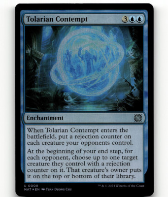 FOIL - MTG Tolarian Contempt #8 MOM: The Aftermath | eBay