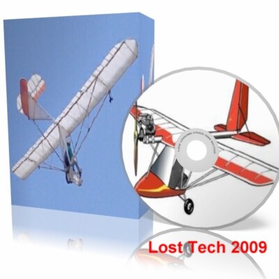 FIGHTER & EAGLE TRIKE ULTRALIGHT AIRPLANE PLANS PLUS 5 OTHER GLIDERS ON ...