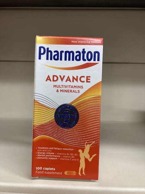 Pharmaton Advance Multivitamin and Minerals 100 Capsules for sale ...