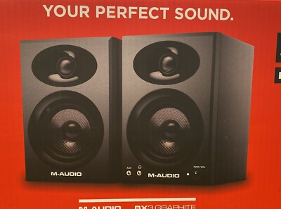 M-Audio BX3 Graphite 3.5-inch Active Studio Monitors | eBay