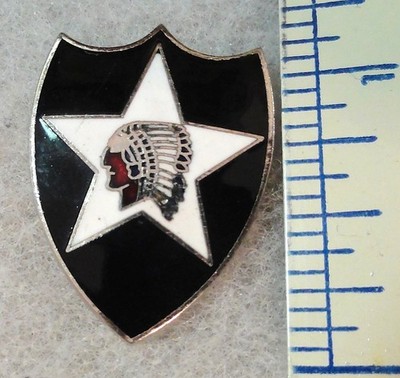 2nd Infantry Division Crest / DI -- Maker Marked on Reverse | eBay