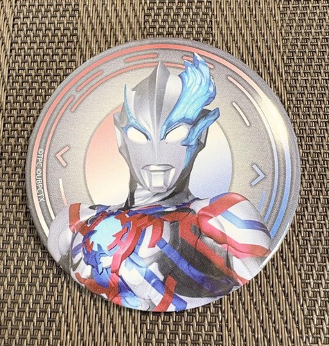 Ultraman Blazer Can Badge Collectible, Small, Slight Storage Wear ...