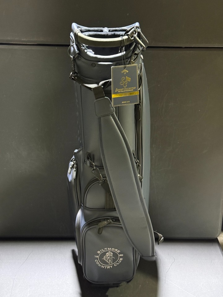 NEW WITH TAGS CALLAWAY SUMMIT COLLECTION LEATHER STAND BAG - TAHOE | eBay