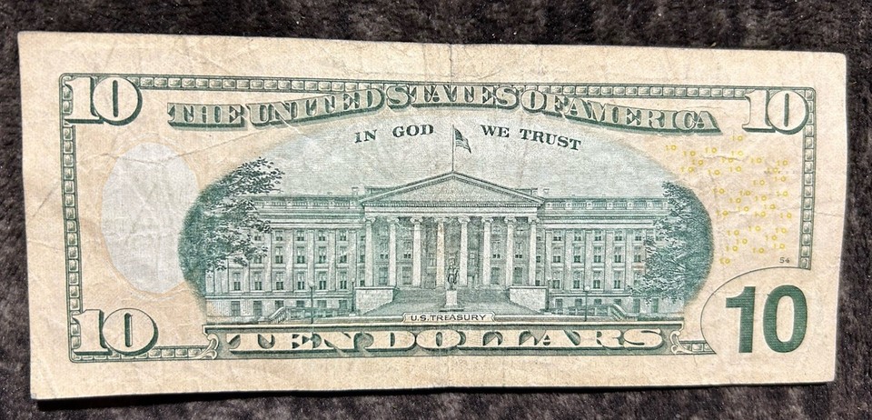 2013 *Star Note 10 Dollar Bill | eBay UK
