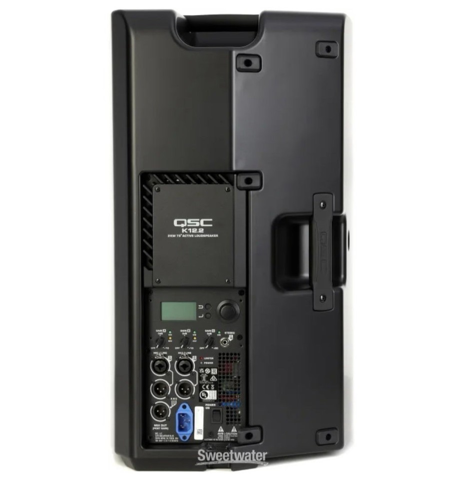 QSC K12.2 PA Speaker - Black 679628431017| eBay