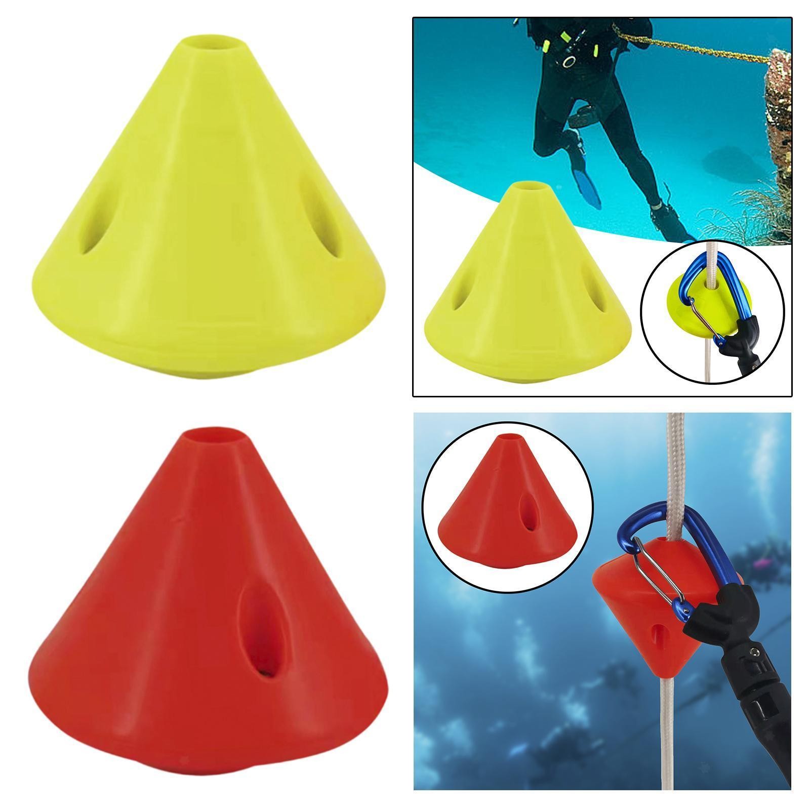 Freediving Lanyard Fixer Freediving Rope Plug for Scuba Diving Swimming ...