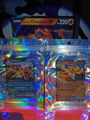 POKEMON CARD GOD PACK BLIND LOT/ CHARIZARD GUARANTEE / 10 CARD/ RARE ...