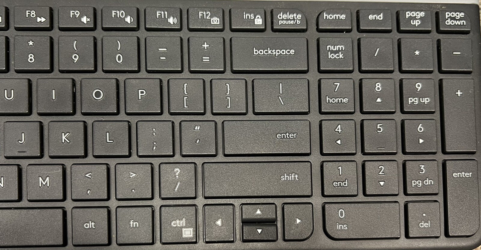 Logitech K470 Wireless KEYBOARD KEYCAPS SINGLE REPLACEMENT KEYS (MK470 ...