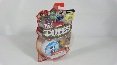 Tech Deck Dudes 4-Pack Series 1 White Base | eBay
